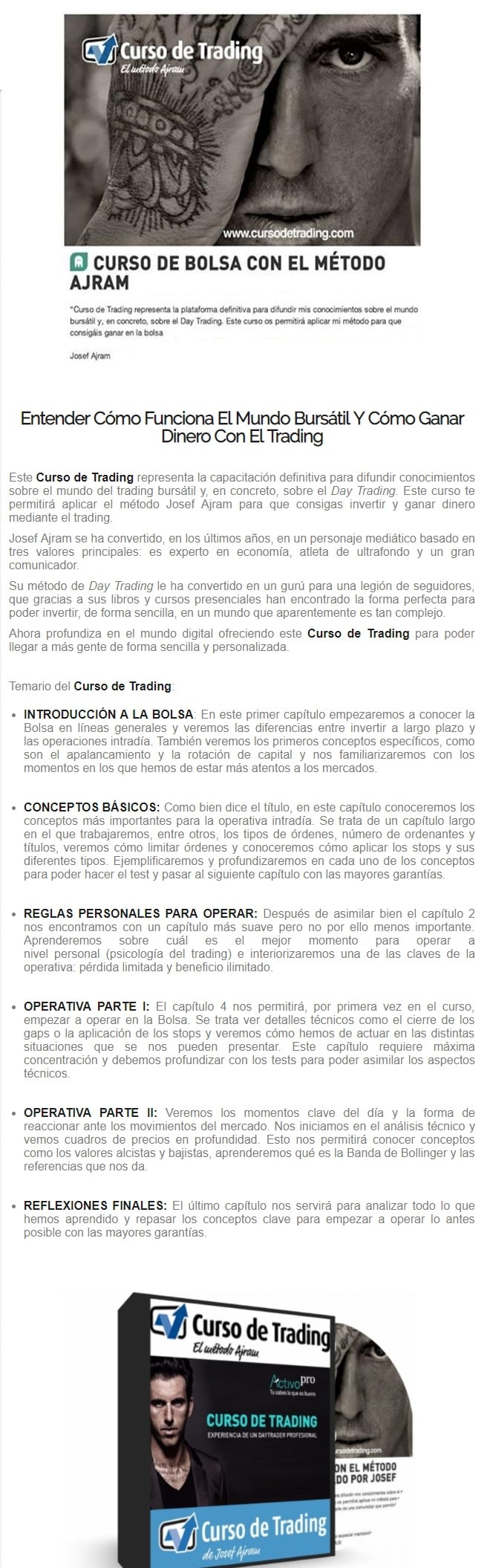 El Metodo Ajram Ganar en la Bolsa es Posible - Josef Ajram | Curso