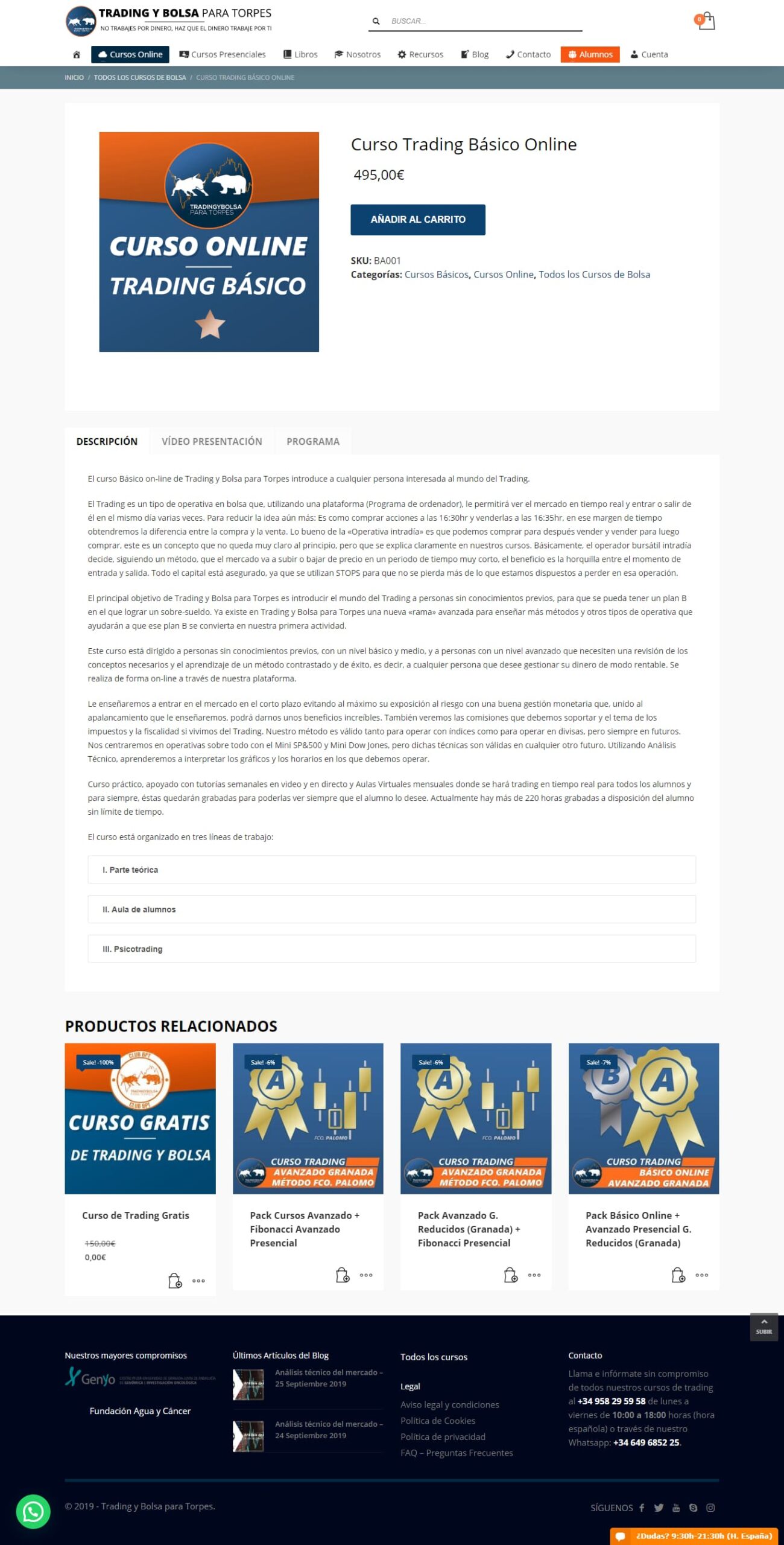 Trading y Bolsa Para Torpes Curso Básico | Francisca Serrano